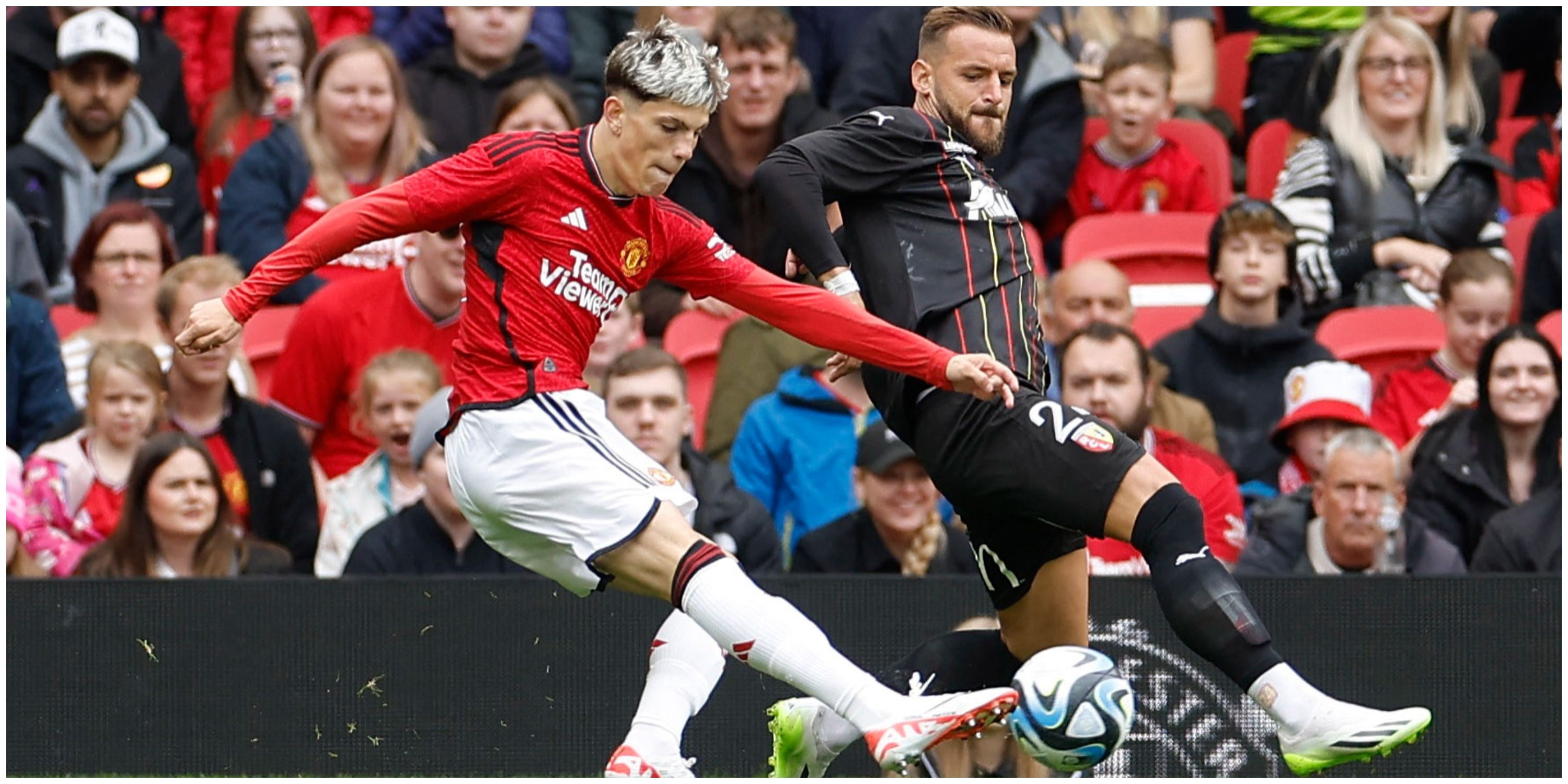 Alejandro Garnacho’s impressive highlights for Man United vs Lens emerge