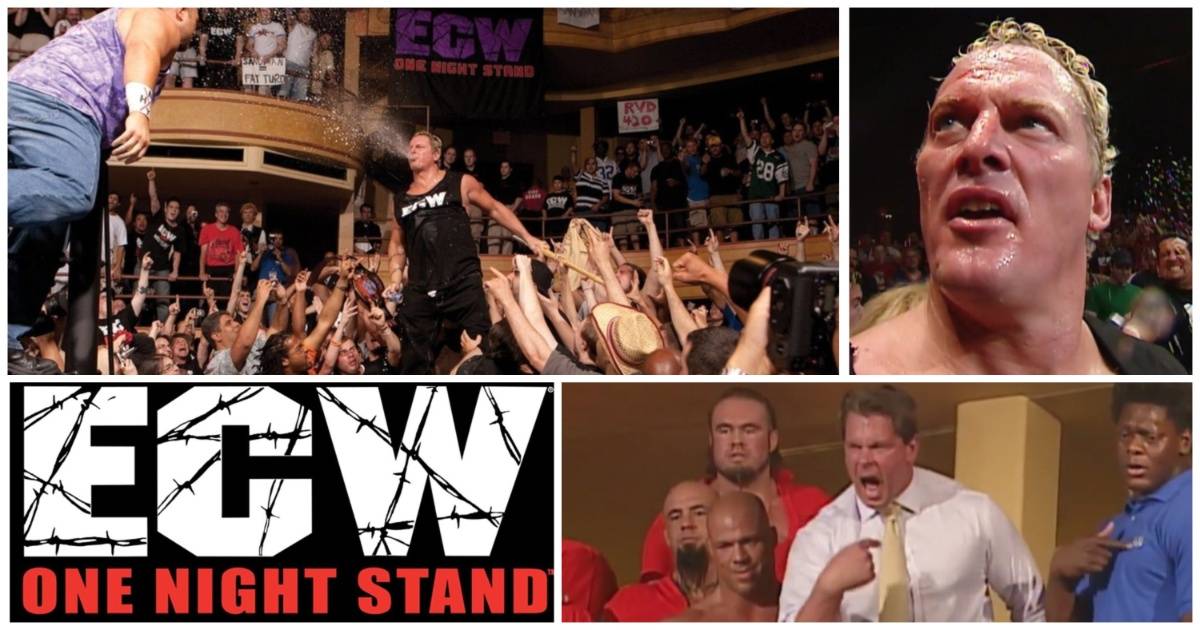 The Sandman's uncensored entrance at WWE's "ECW One Night Stand 2005 ...
