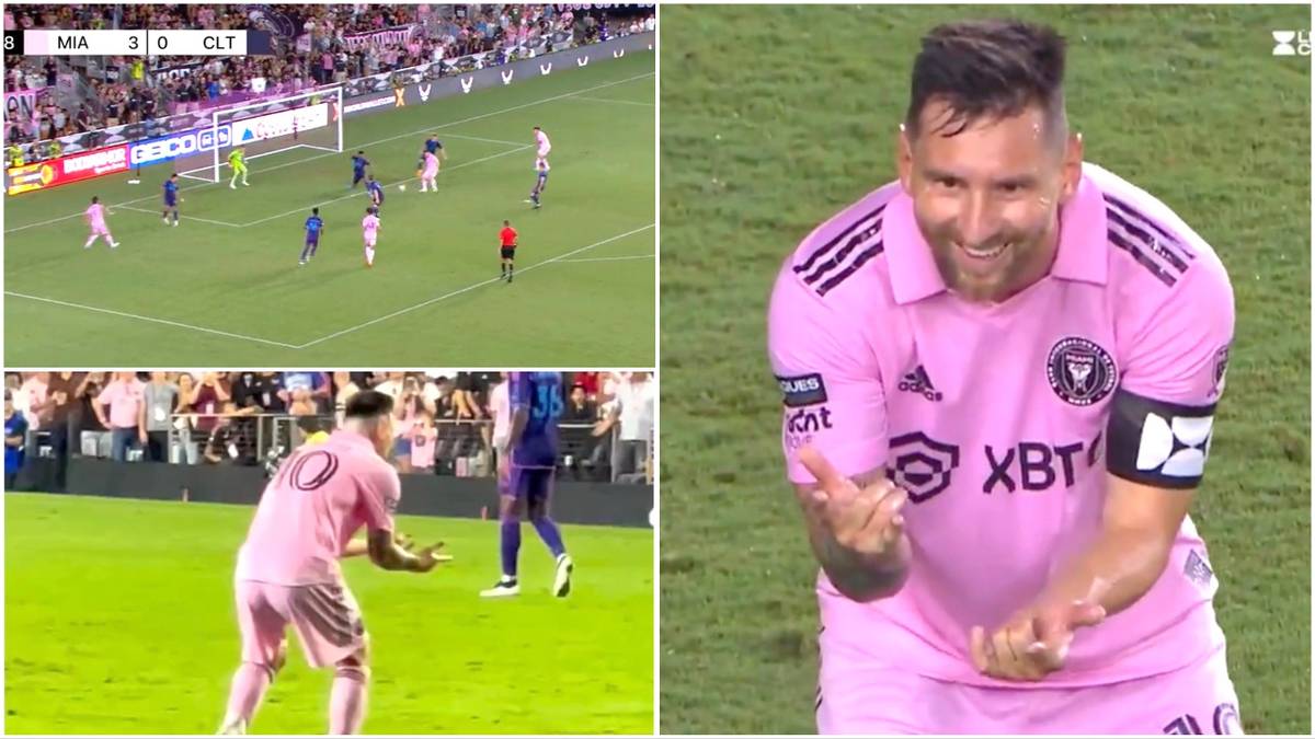 Lionel Messi shows off new Spiderman goal celebration during Inter ...