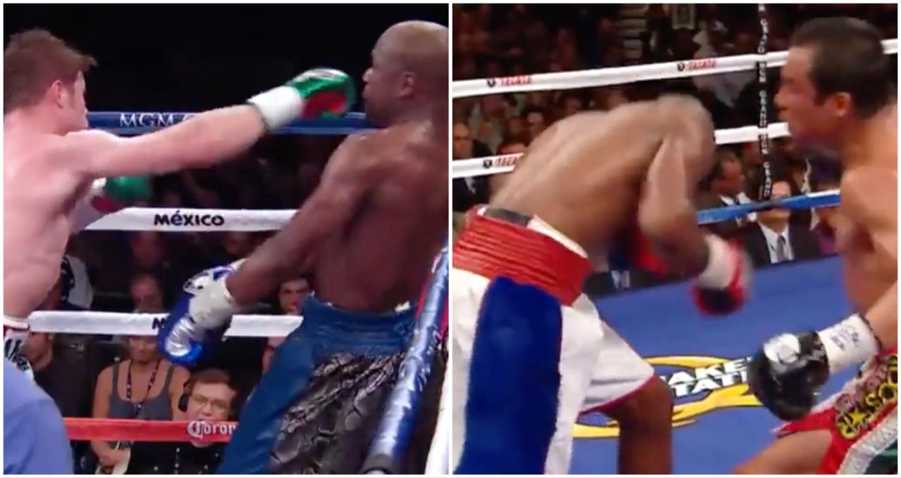 Boxing: Floyd Mayweather footage shows elite boxers trying to land ...