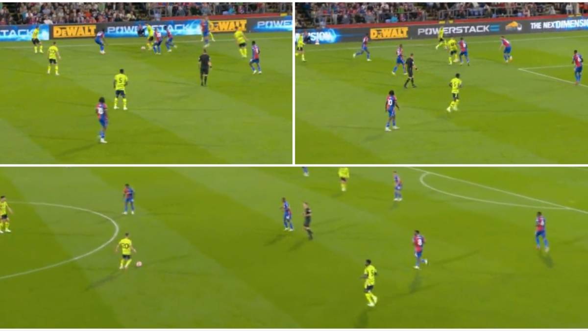 Arsenal made keeping the ball with 10-men in final minutes vs Palace ...