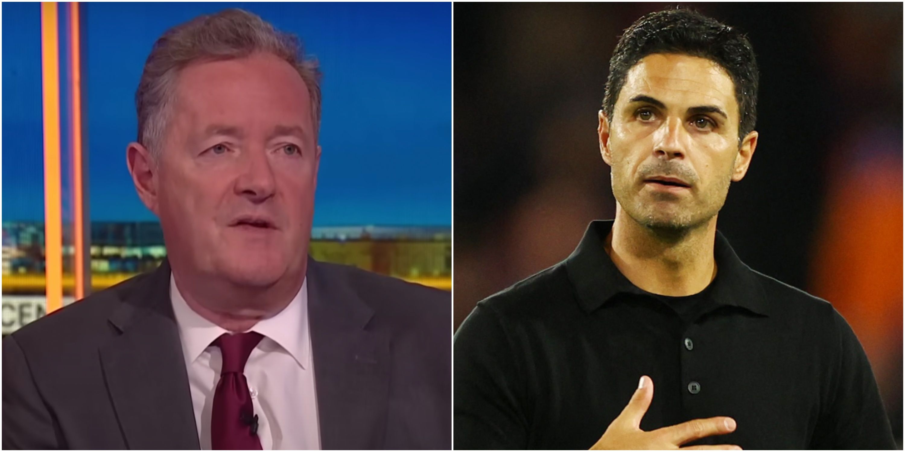 Piers Morgan slams Arteta and names Arsenal XI he wants to see v Man Utd