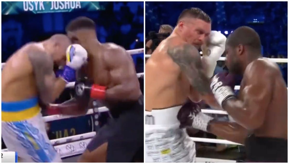 Usyk beats Dubois: Footage emerges of ref making same low blow call on Anthony Joshua