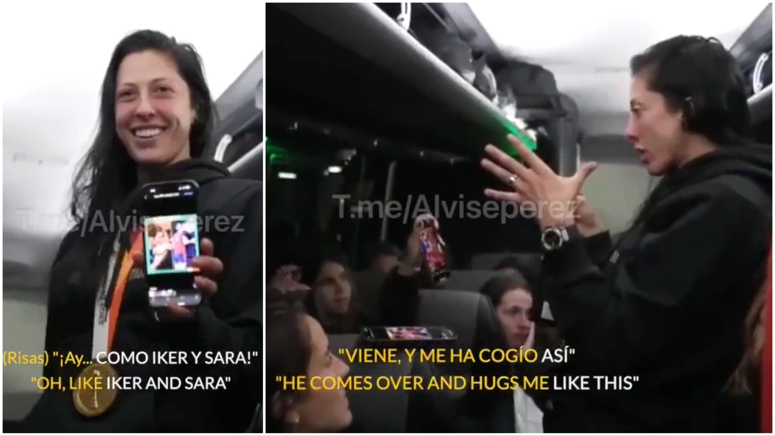 Luis Rubiales sends video to FIFA of Hermoso & Spain teammates ...