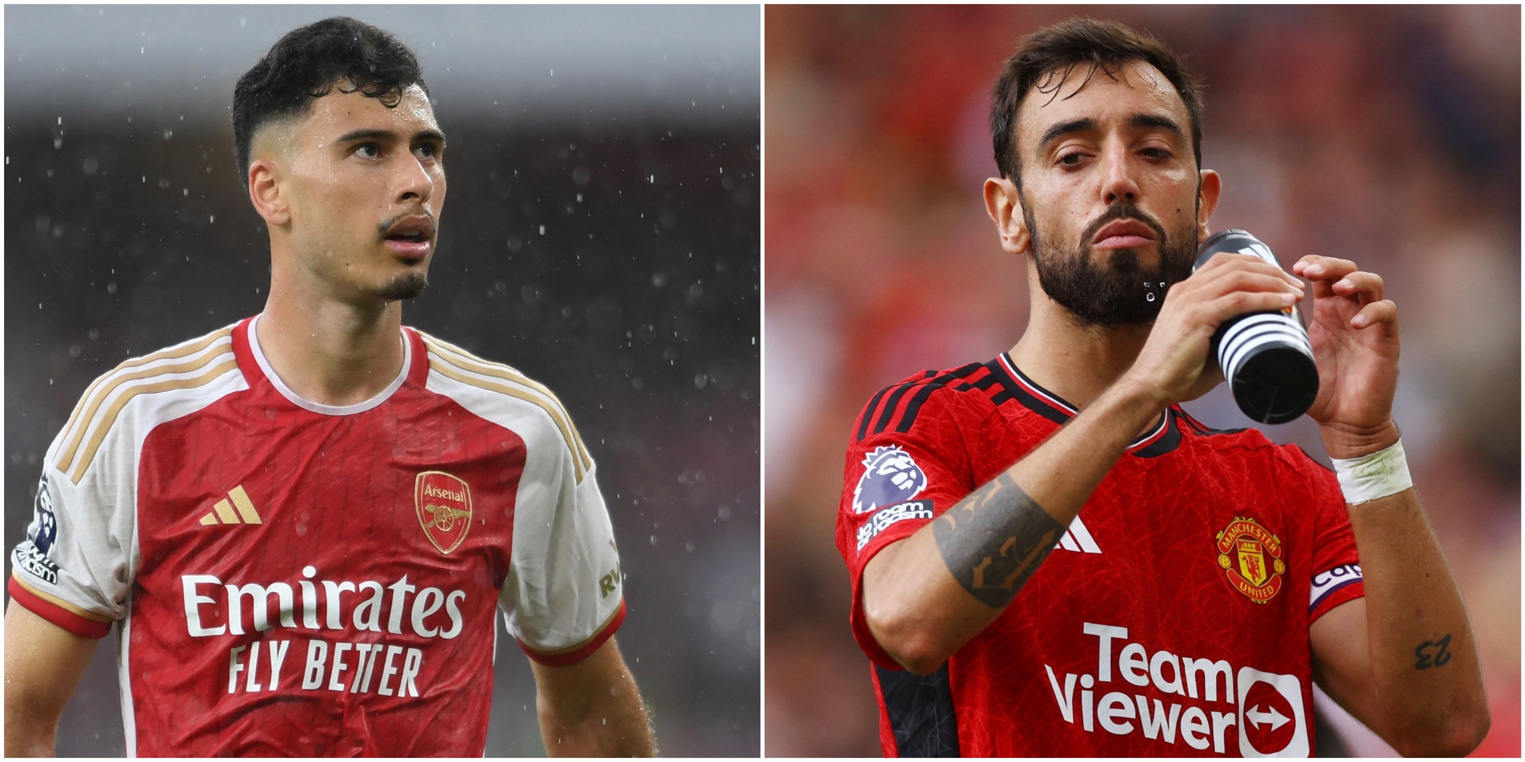 Arsenal vs Manchester United Combined XI