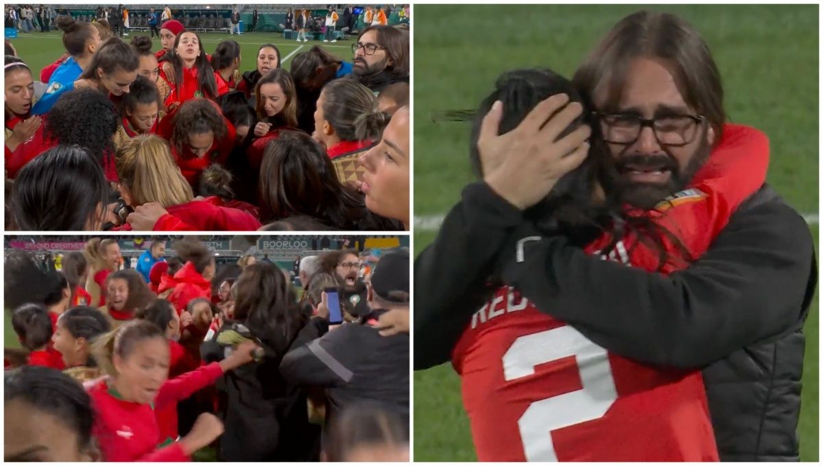 Morocco’s incredible reaction after dramatically reaching Women’s World ...
