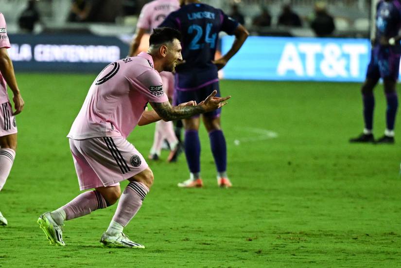 Lionel Messi shows off new Spiderman goal celebration during Inter ...