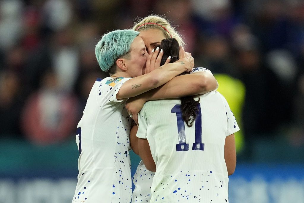 Megan Rapinoe looked broken after USA lost to Sweden in Women's World Cup