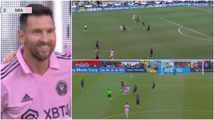 Lionel Messi scores bullet from 36 yards in Philadelphia 1-4 Inter Miami