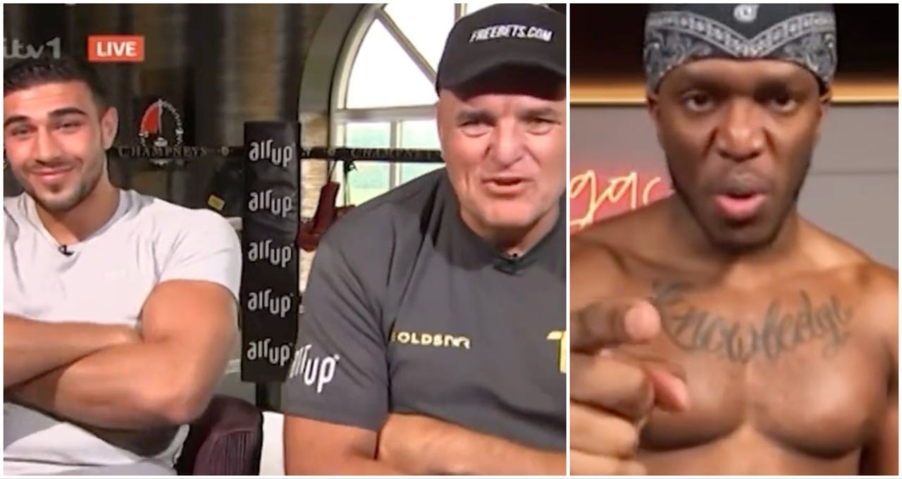 KSI vs Tommy Fury: John Fury calls YouTuber 'human pineapple' reacting ...