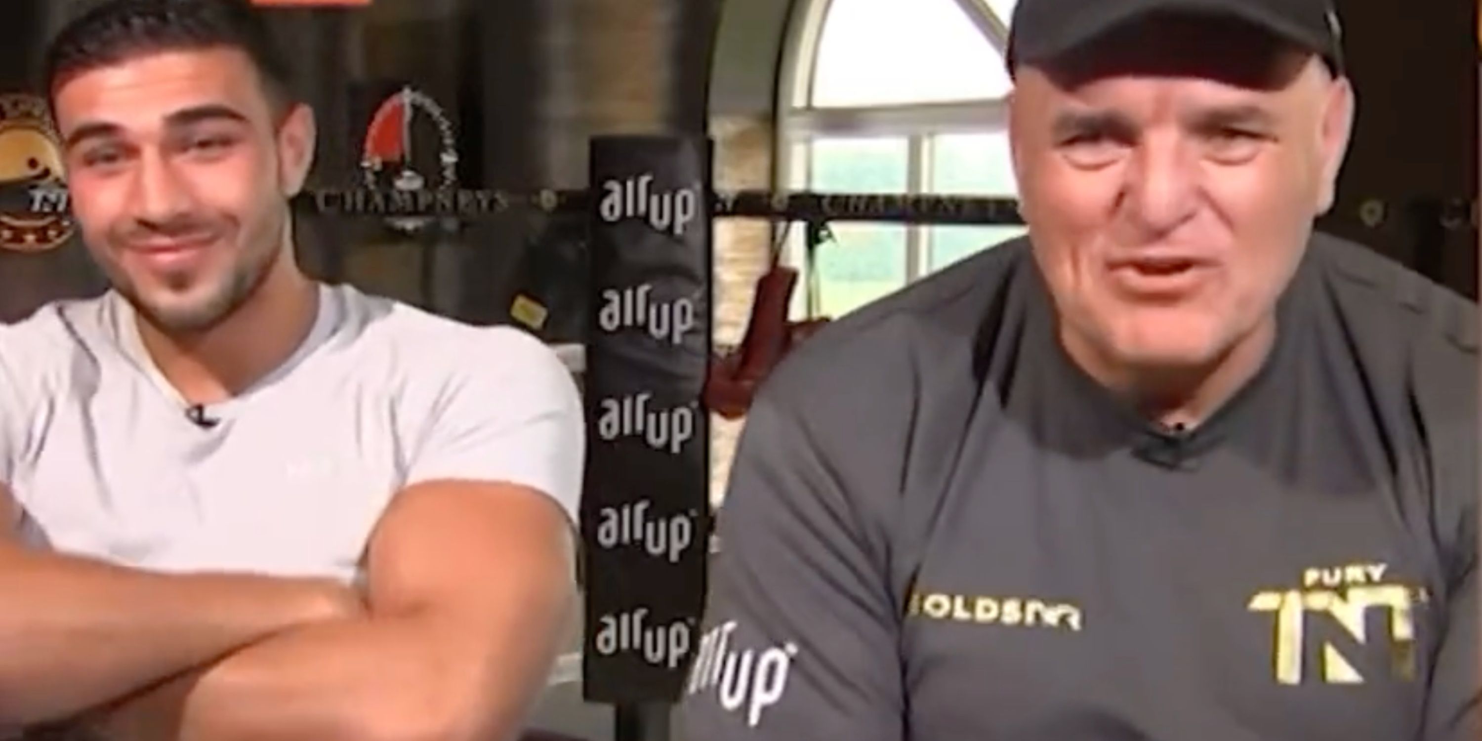 KSI vs Tommy Fury: John Fury calls YouTuber 'human pineapple' reacting ...