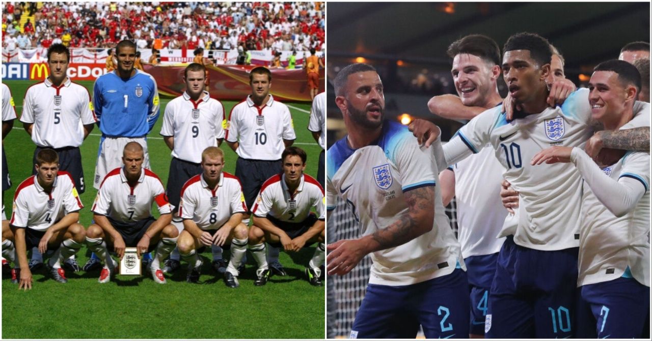 England's 'Golden Generation' compared to current XI to see which is ...