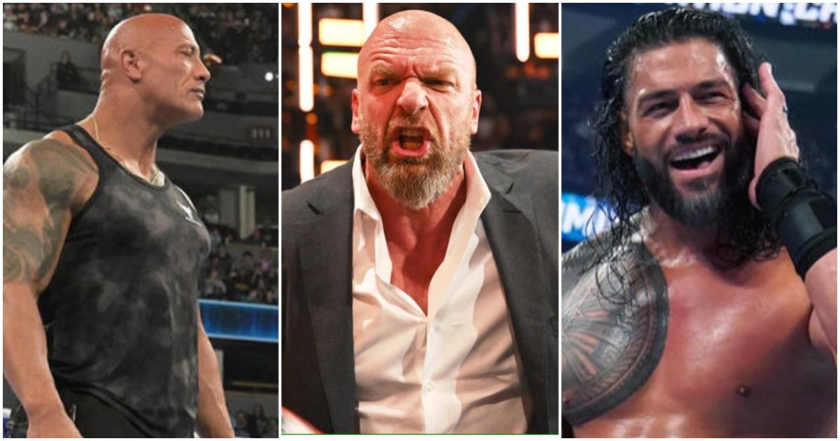 WWE: The Rock is not Triple H's 'priority' for Roman Reigns ...