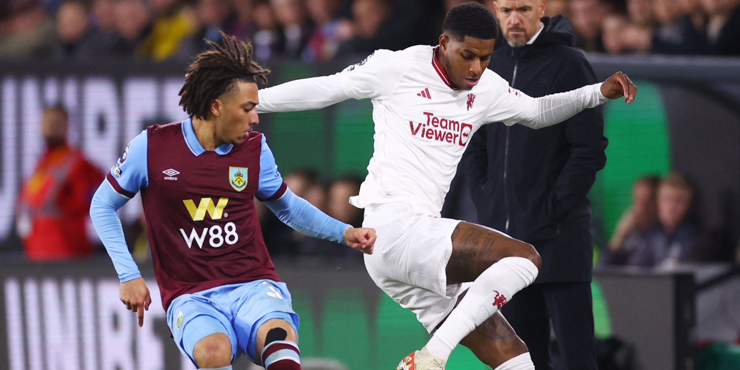 Marcus Rashford involved in car accident after Man United v Burnley