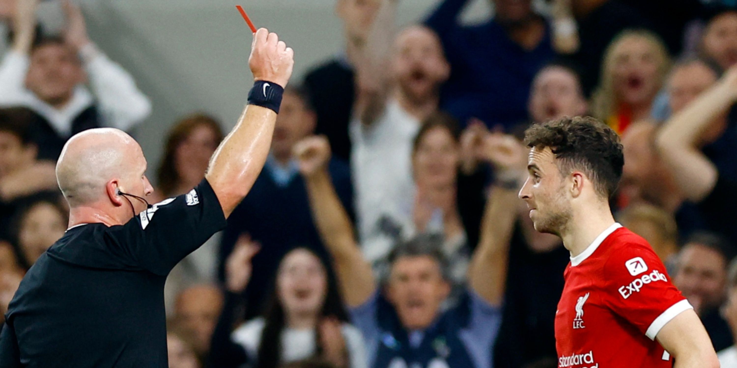 Ryan Babel's post about referee Simon Hooper after Spurs v Liverpool ...