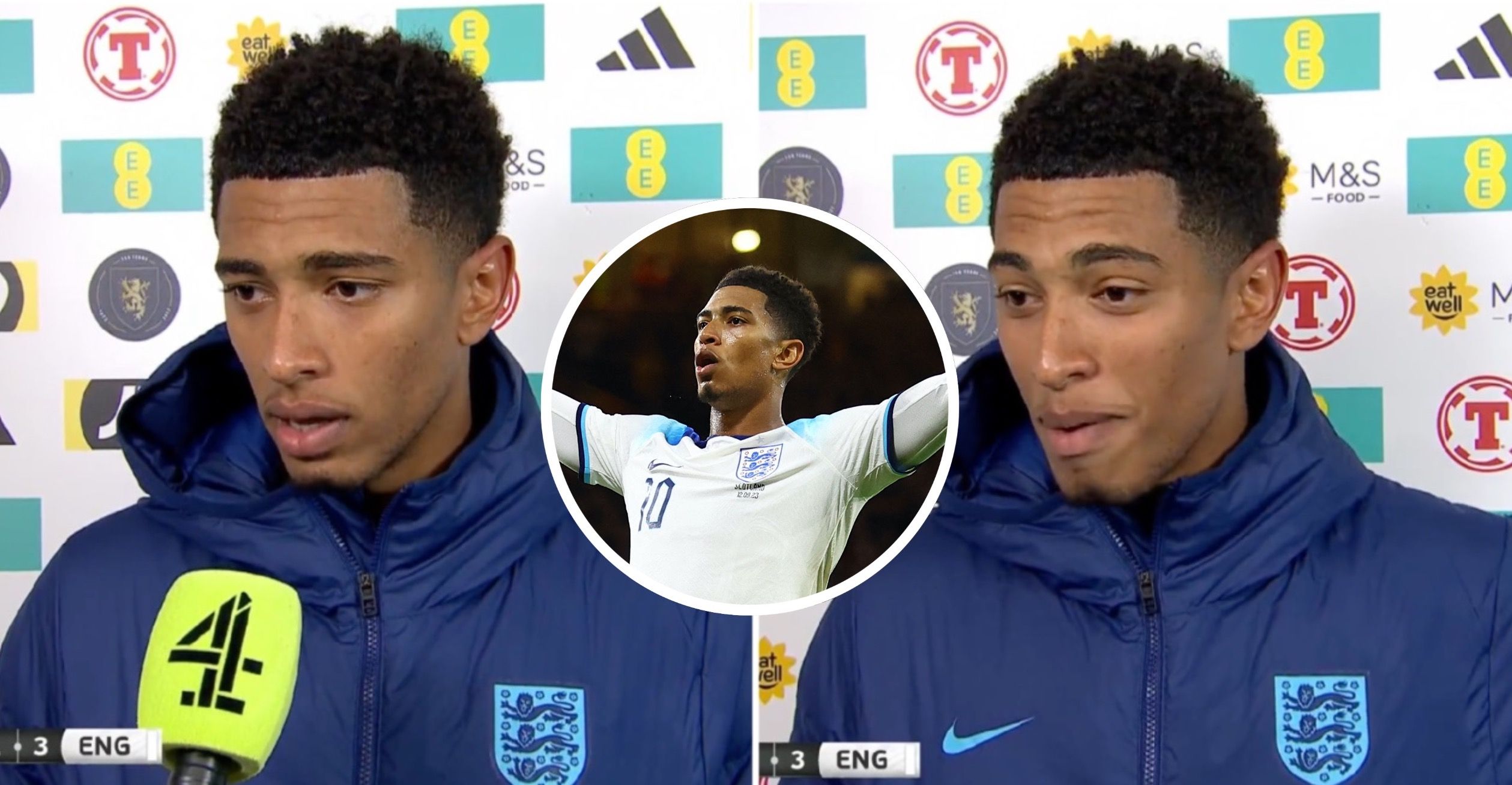 Jude Bellingham's post-match interview after Scotland win showed his ...