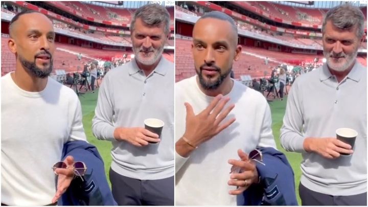 Roy Keane reacts as Theo Walcott says Arsenal are a bigger club than ...