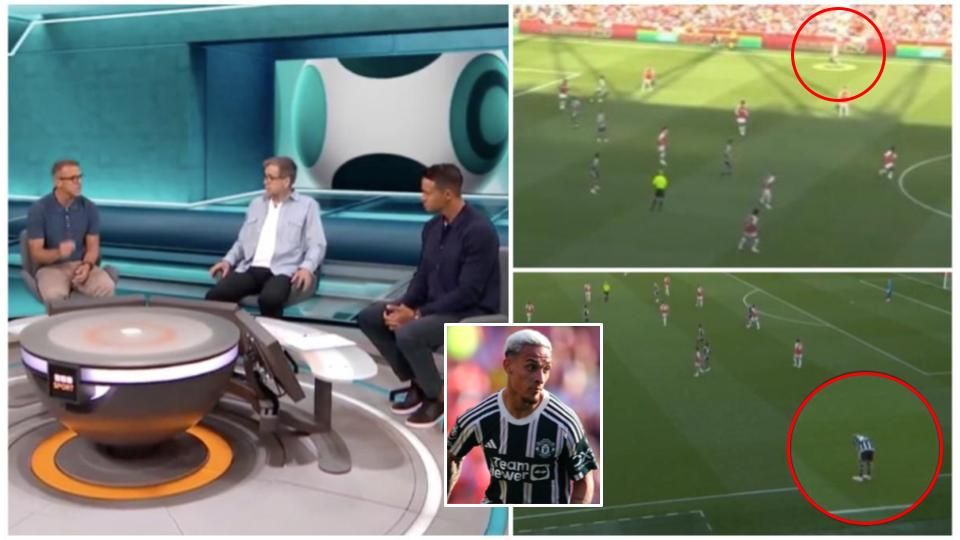 Match of the Day’s fascinating analysis of Antony’s performance vs Arsenal