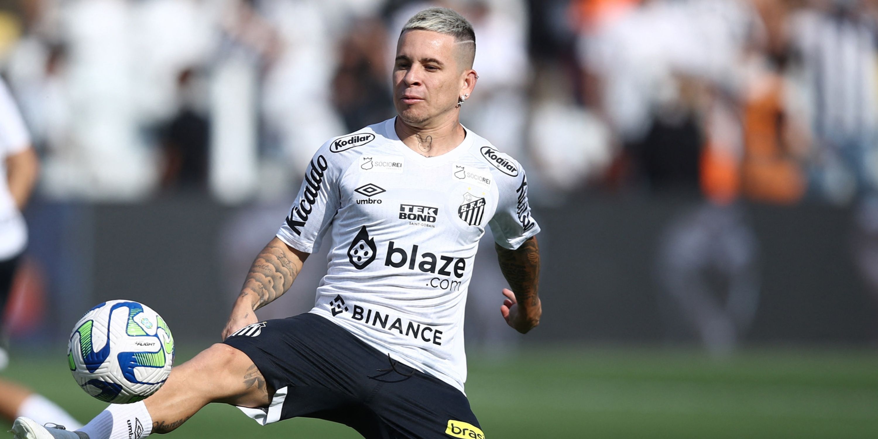 Gary Medel one of three players sent off after showboating in Santos v ...