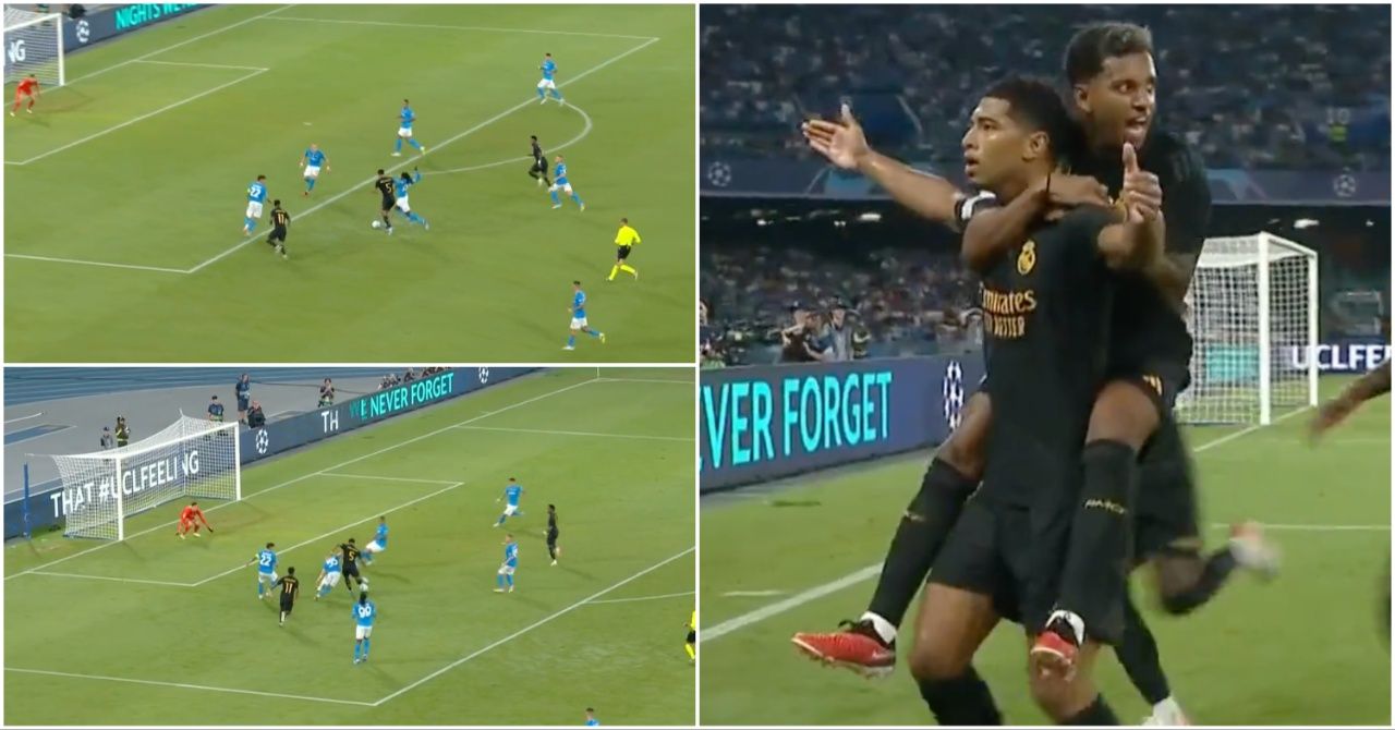 Jude Bellingham scores superb solo goal for Real Madrid vs Napoli