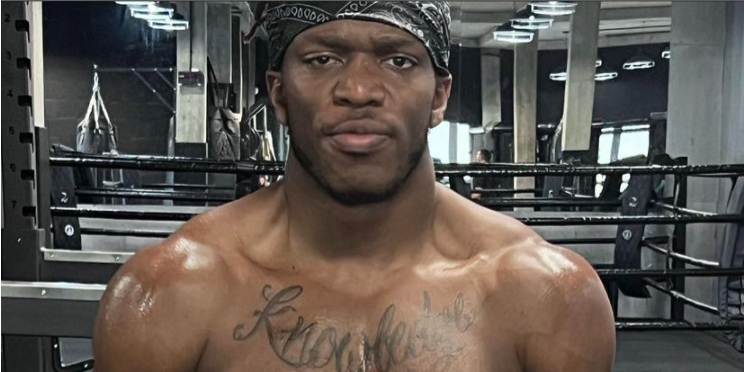 KSI's physique 11 days out from Tommy Fury fight is seriously eye-opening