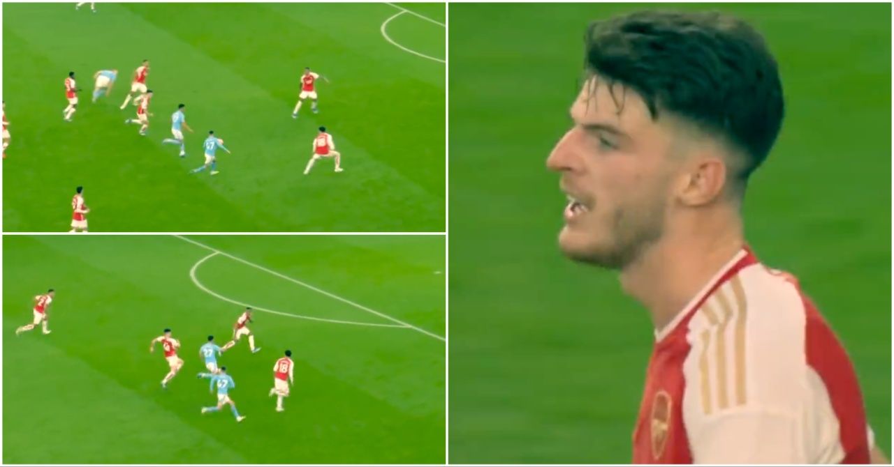 Arsenal 1-0 Man City: Declan Rice goes viral for highlights and perfect ...