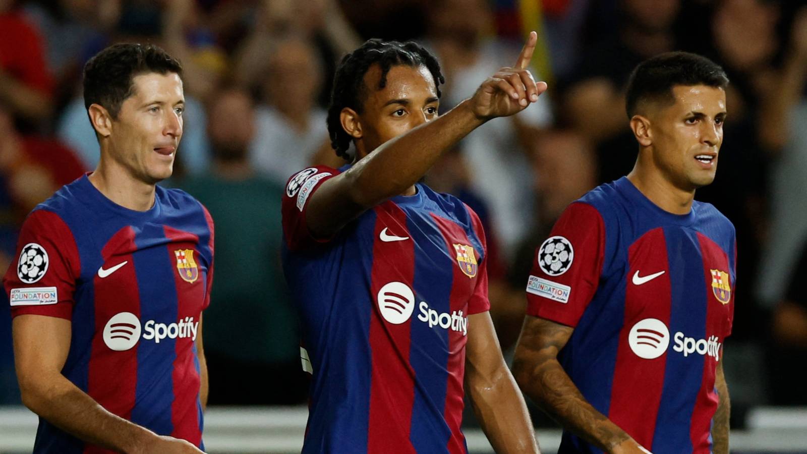 Barcelona 'Happy' With Jules Kounde Amid Aston Villa Links