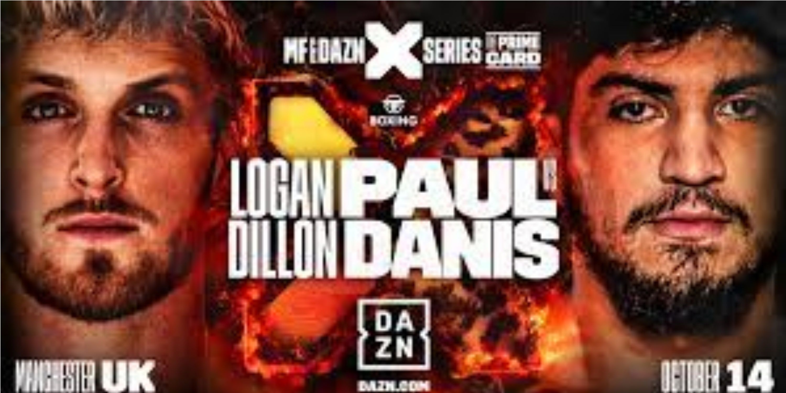 Logan Paul cut during Dillon Danis face-off as pair come to blows