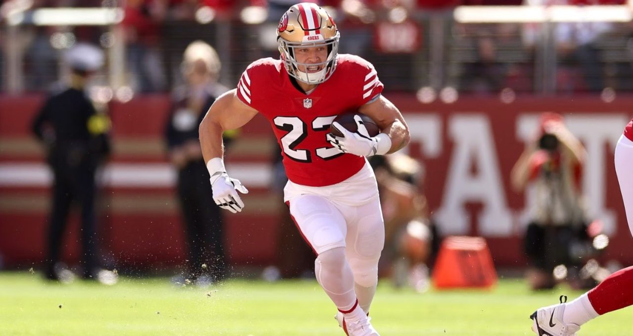 Christian McCaffrey: San Francisco 49ers running back is nearing history