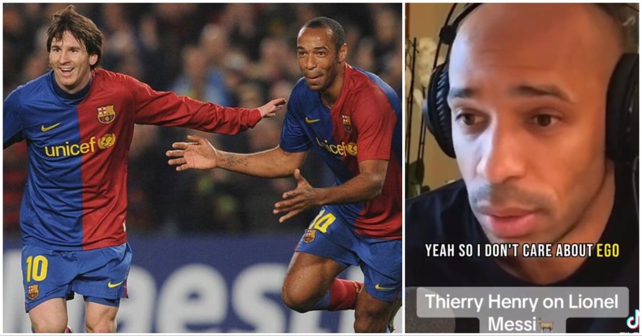 Thierry Henry’s fascinating insight into playing alongside Lionel Messi