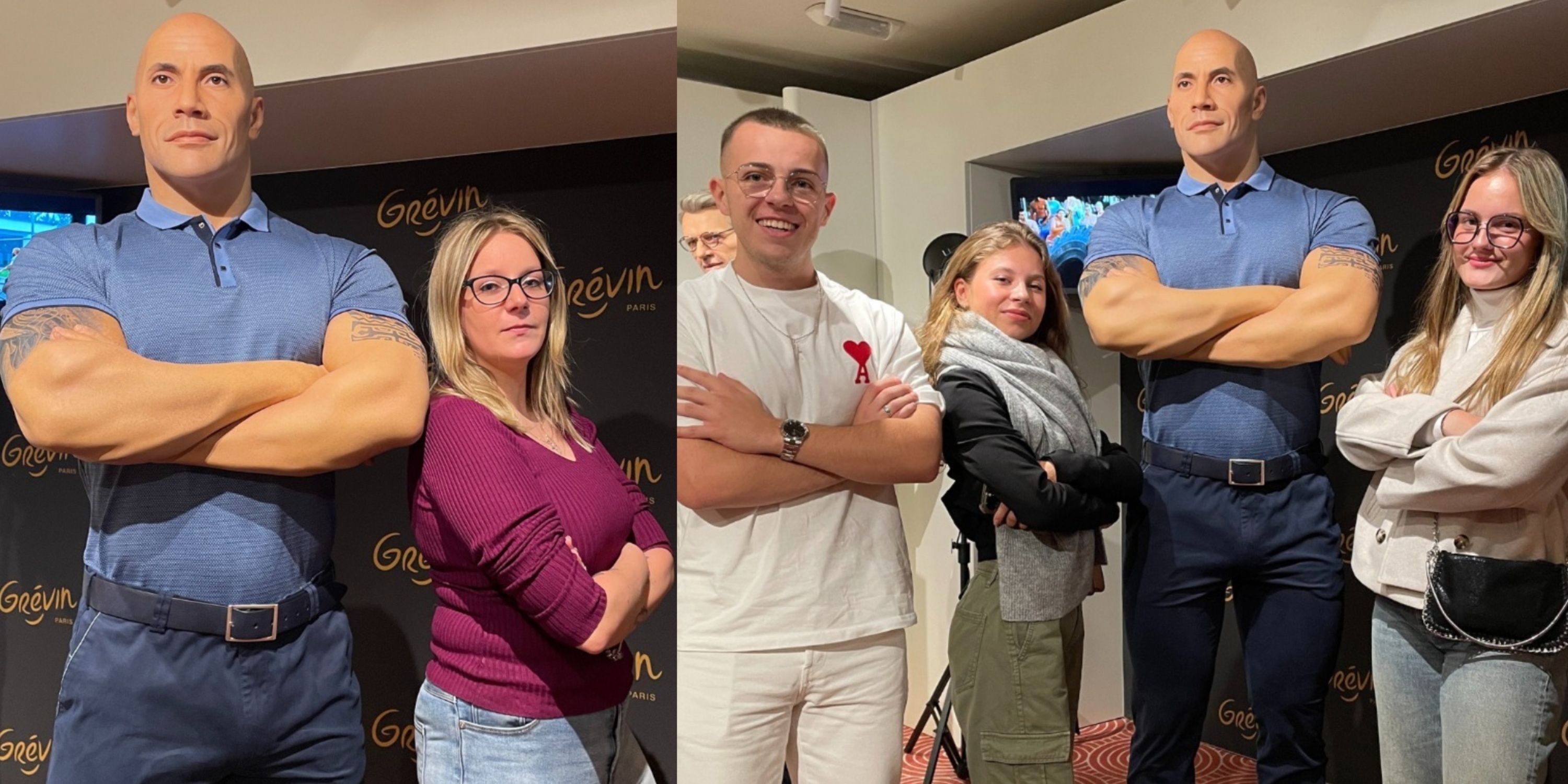 New waxwork of WWE legend Dwayne 'The Rock' Johnson looks nothing like him