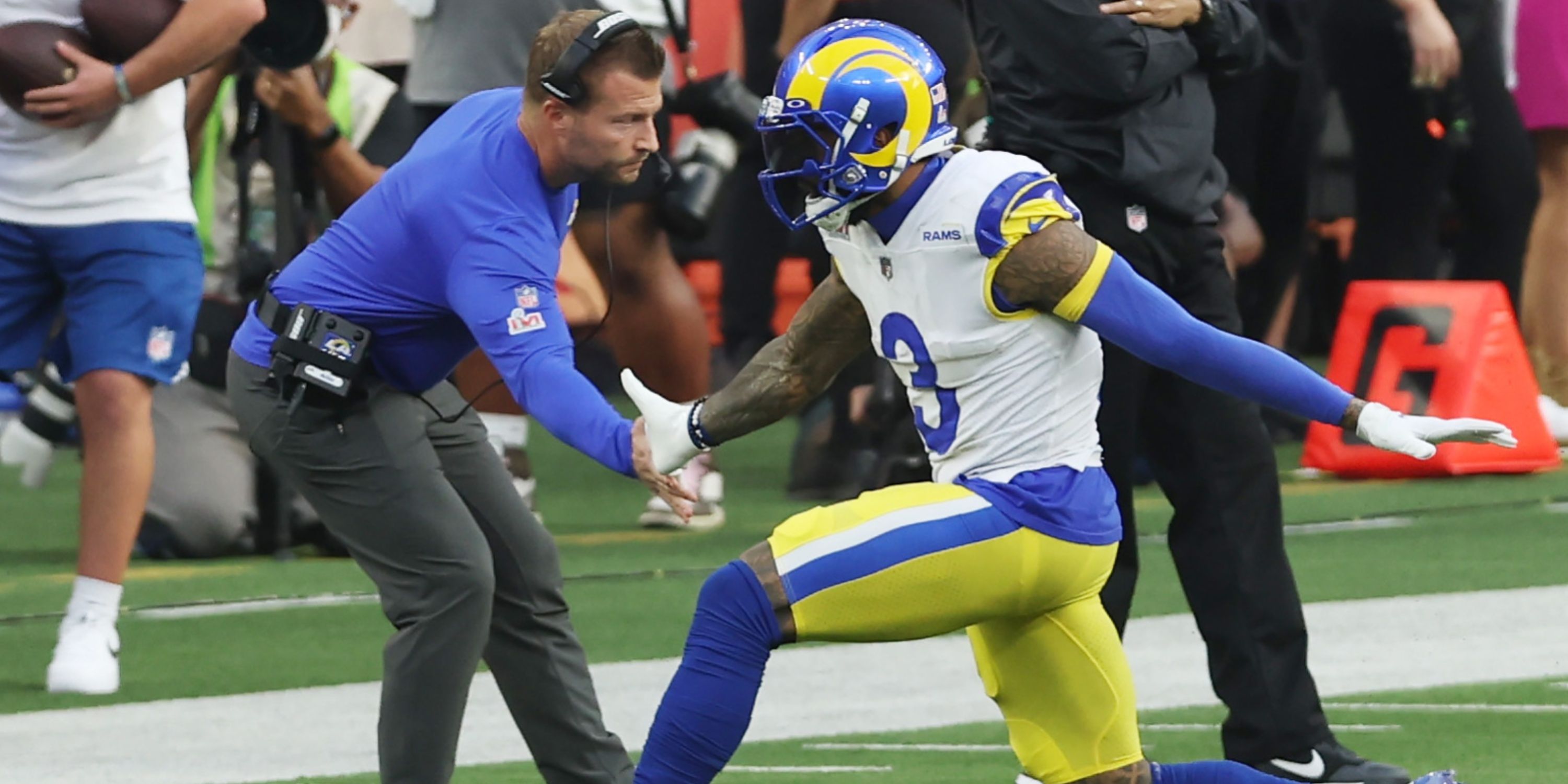 Odell Beckham Jr. says he "enjoys the pressure" of the biggest stages