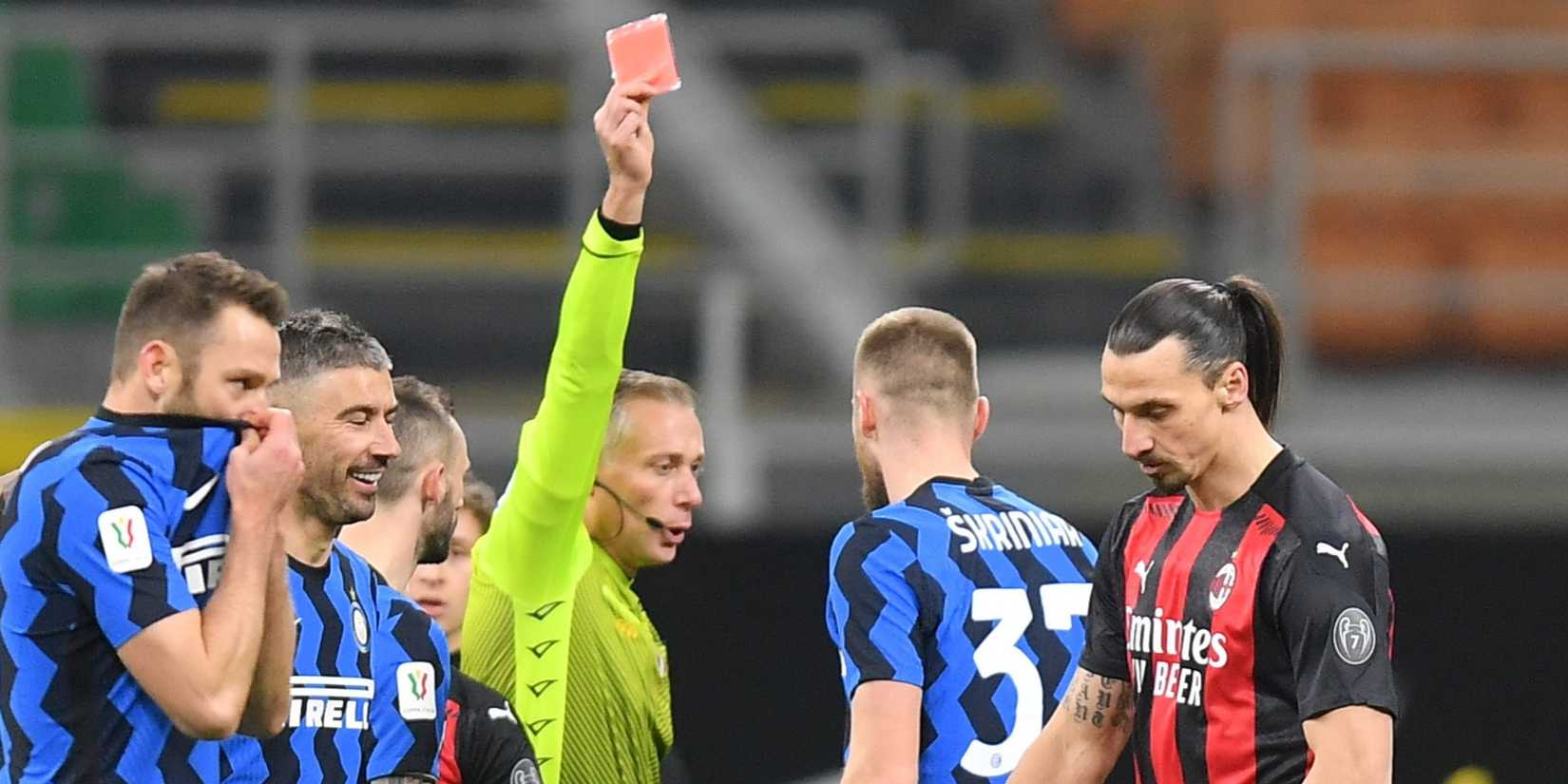 An 11 of Players With Most Red Cards in Football History