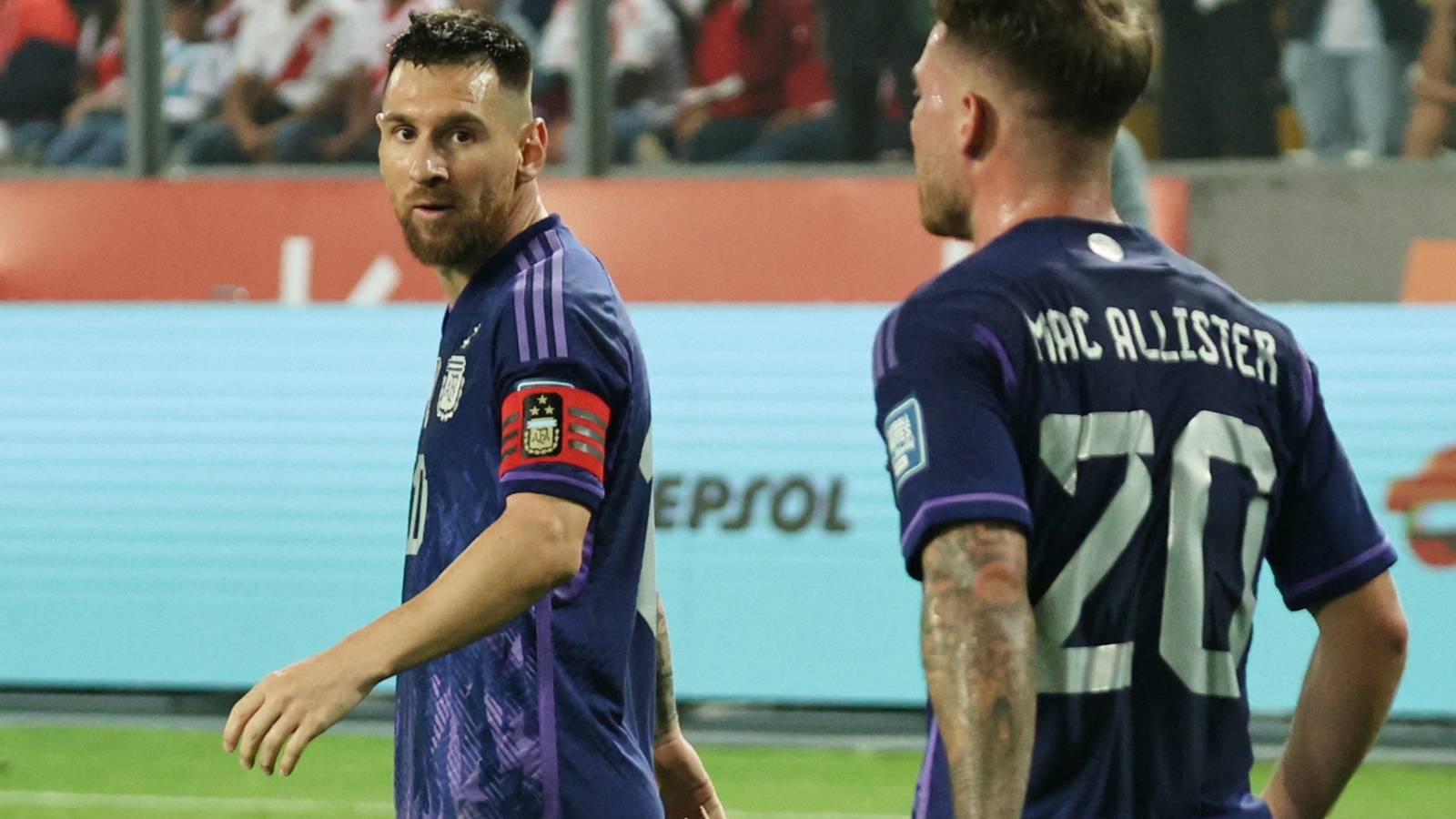 Lionel Messi's second Argentina goal vs Peru came after beautiful ...