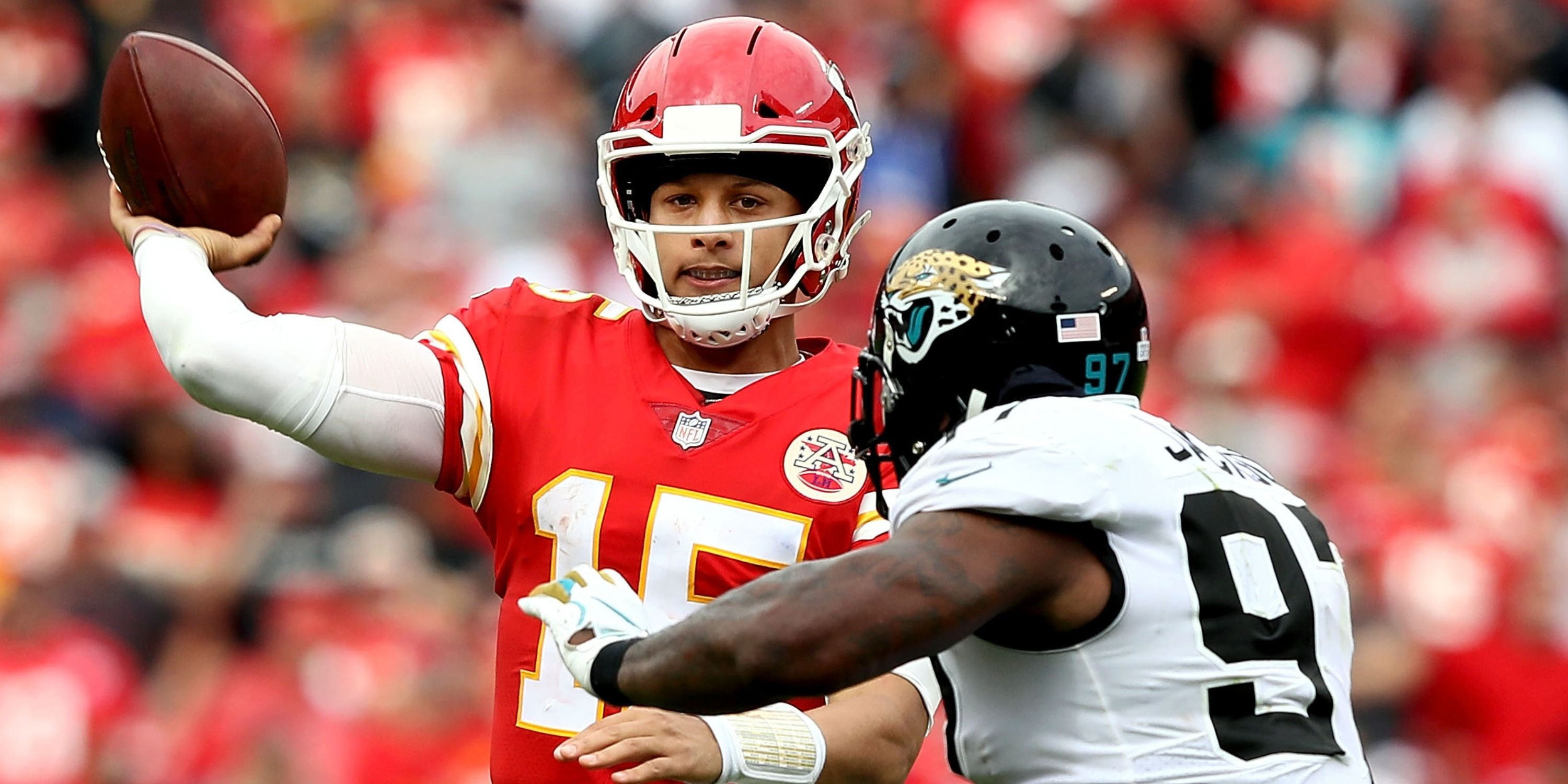 Every multi-INT game of Patrick Mahomes' career