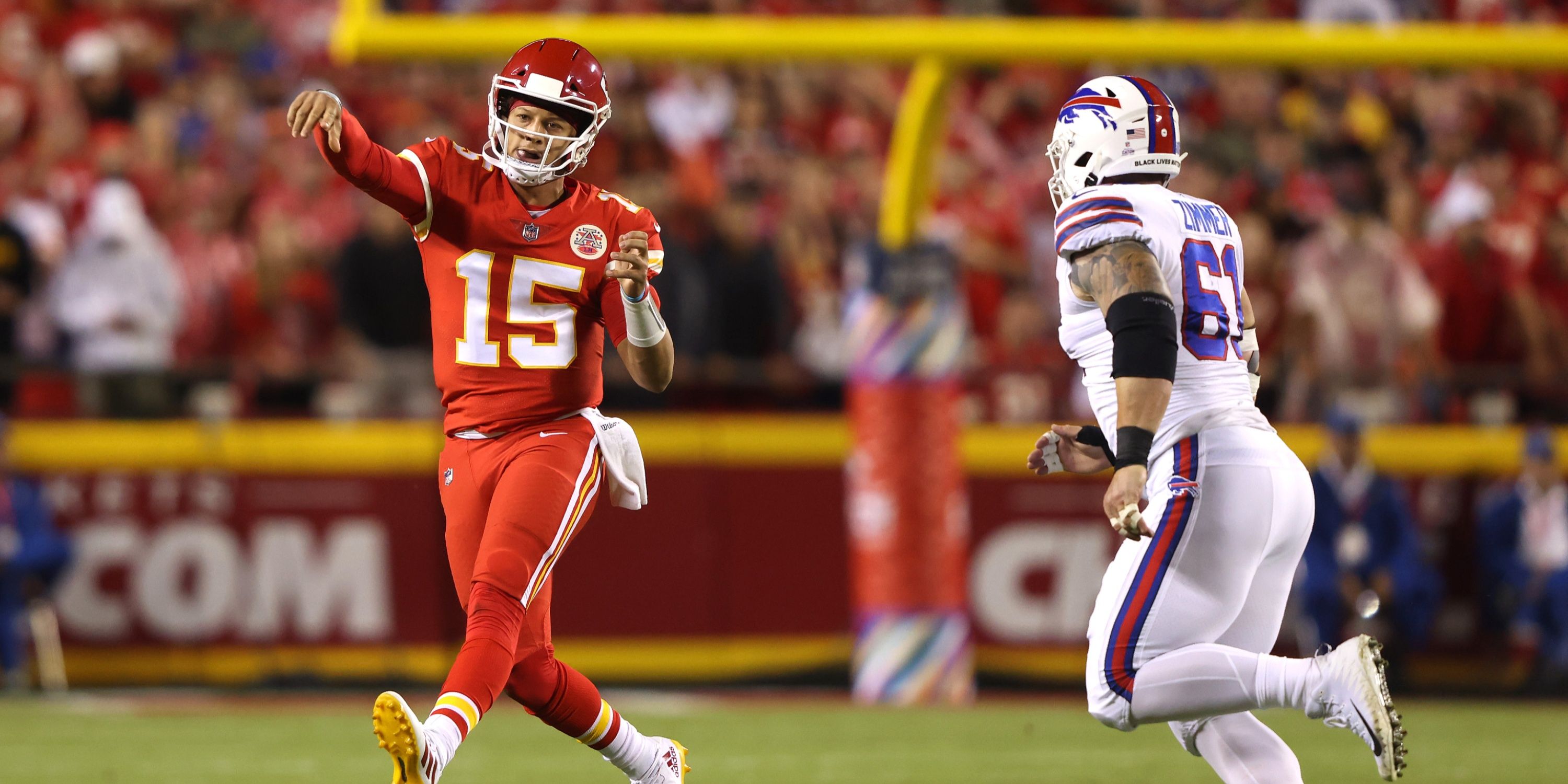 Every multi-INT game of Patrick Mahomes' career