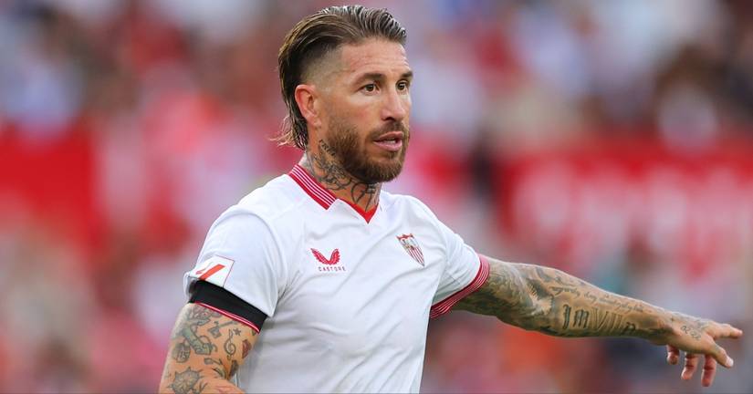 Sergio Ramos rages at fan during interview after Sevilla 0-2 Athletic ...
