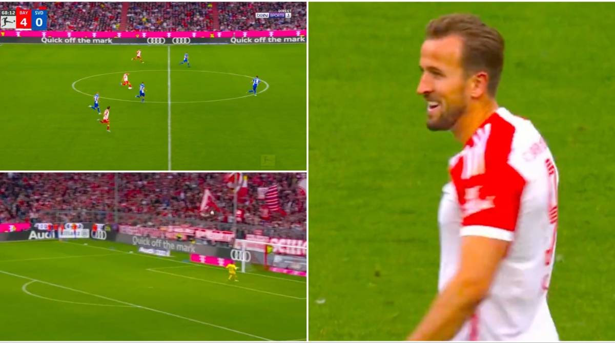 Harry Kane scores incredible goal for Bayern Munich vs Darmstadt
