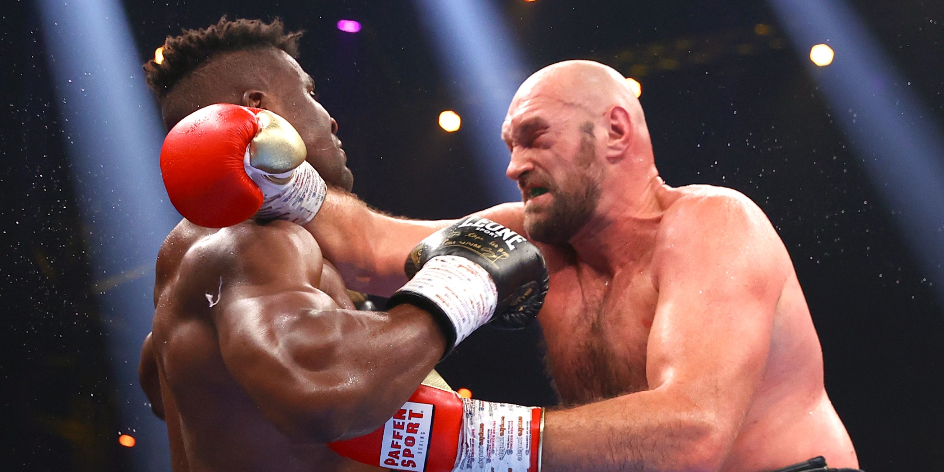 New footage shows Tyson Fury landing illegal elbow on Francis Ngannou