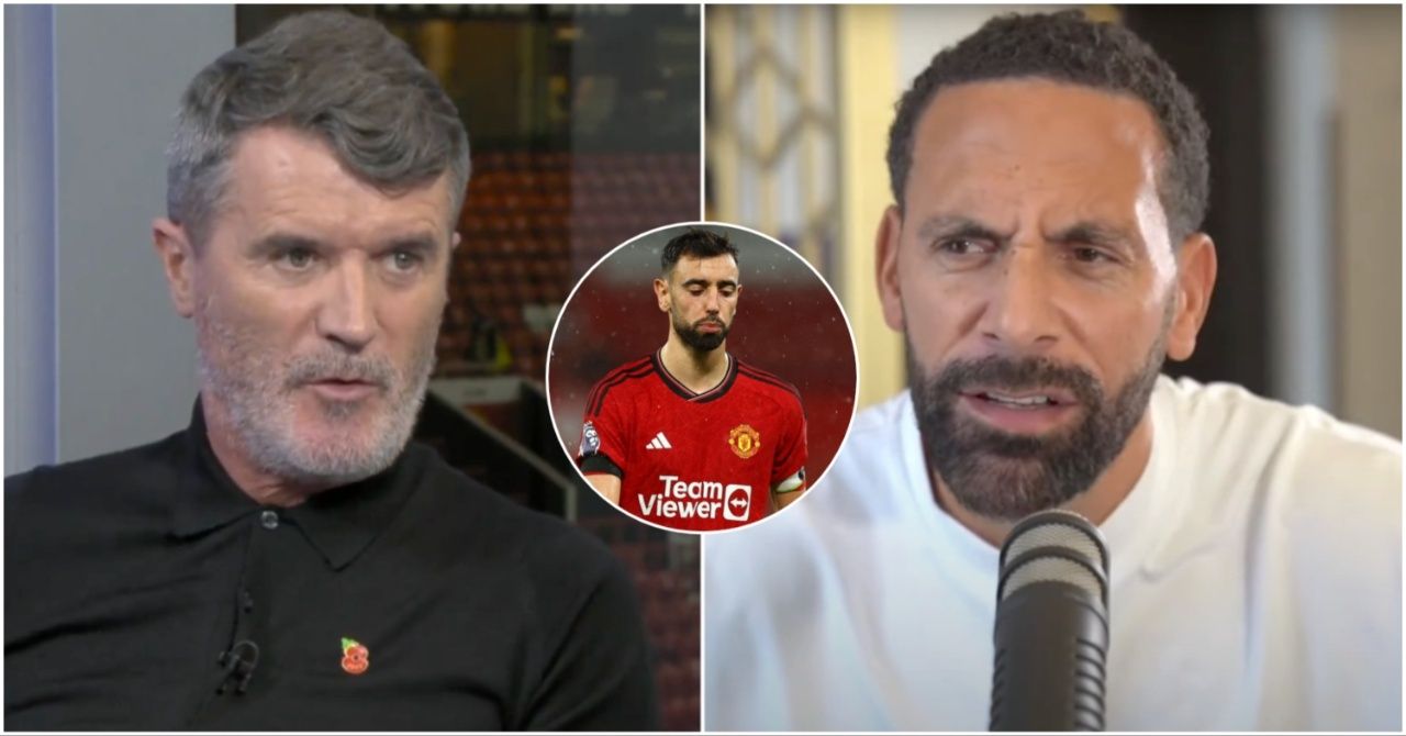 Rio Ferdinand responds to Roy Keane's Bruno Fernandes rant after Man Utd 0-3 Man City