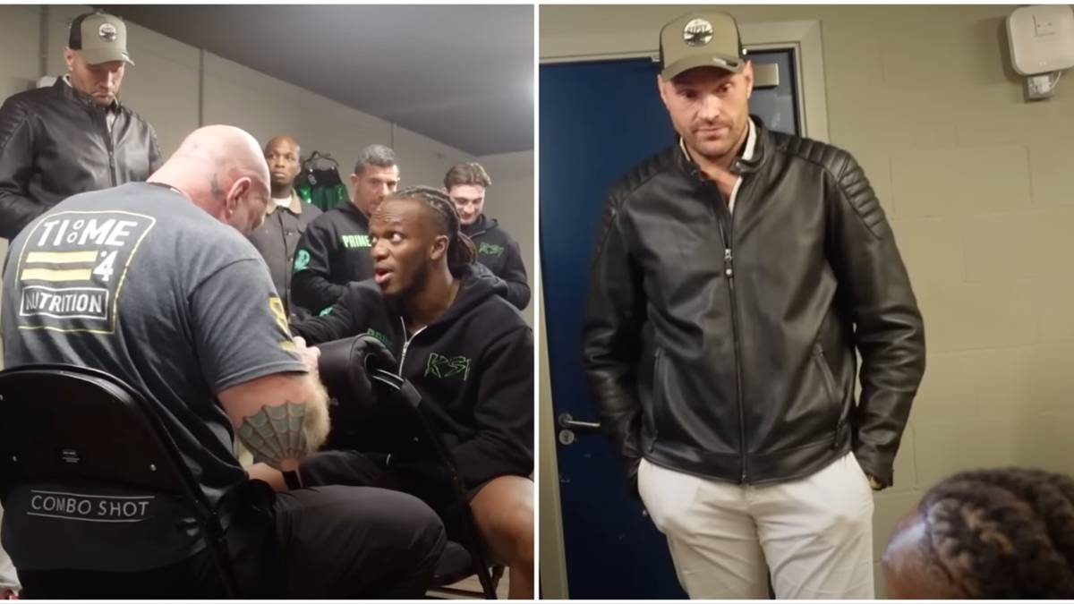 KSI's cold pre-fight message to Tyson Fury before fighting Tommy