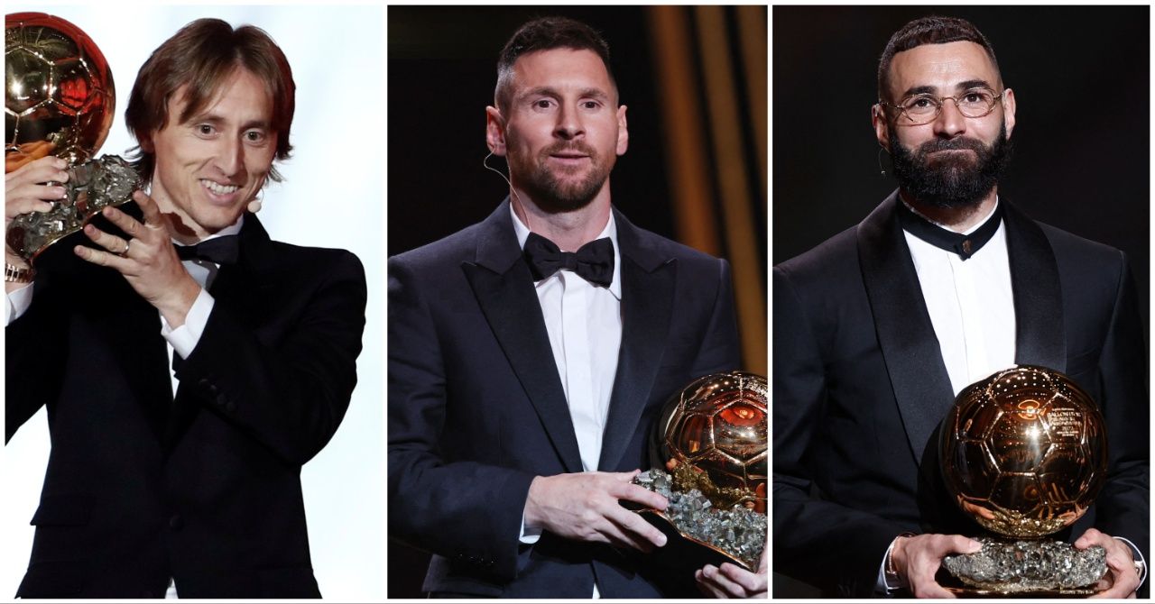 The nations with the most Ballon d'Or winners in history