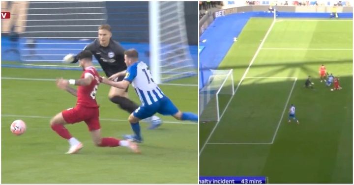 The reason why Pascal Gross wasn't sent off during penalty incident vs ...