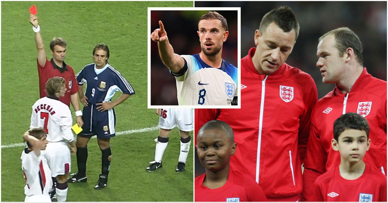 11 England players who were booed by their own fans