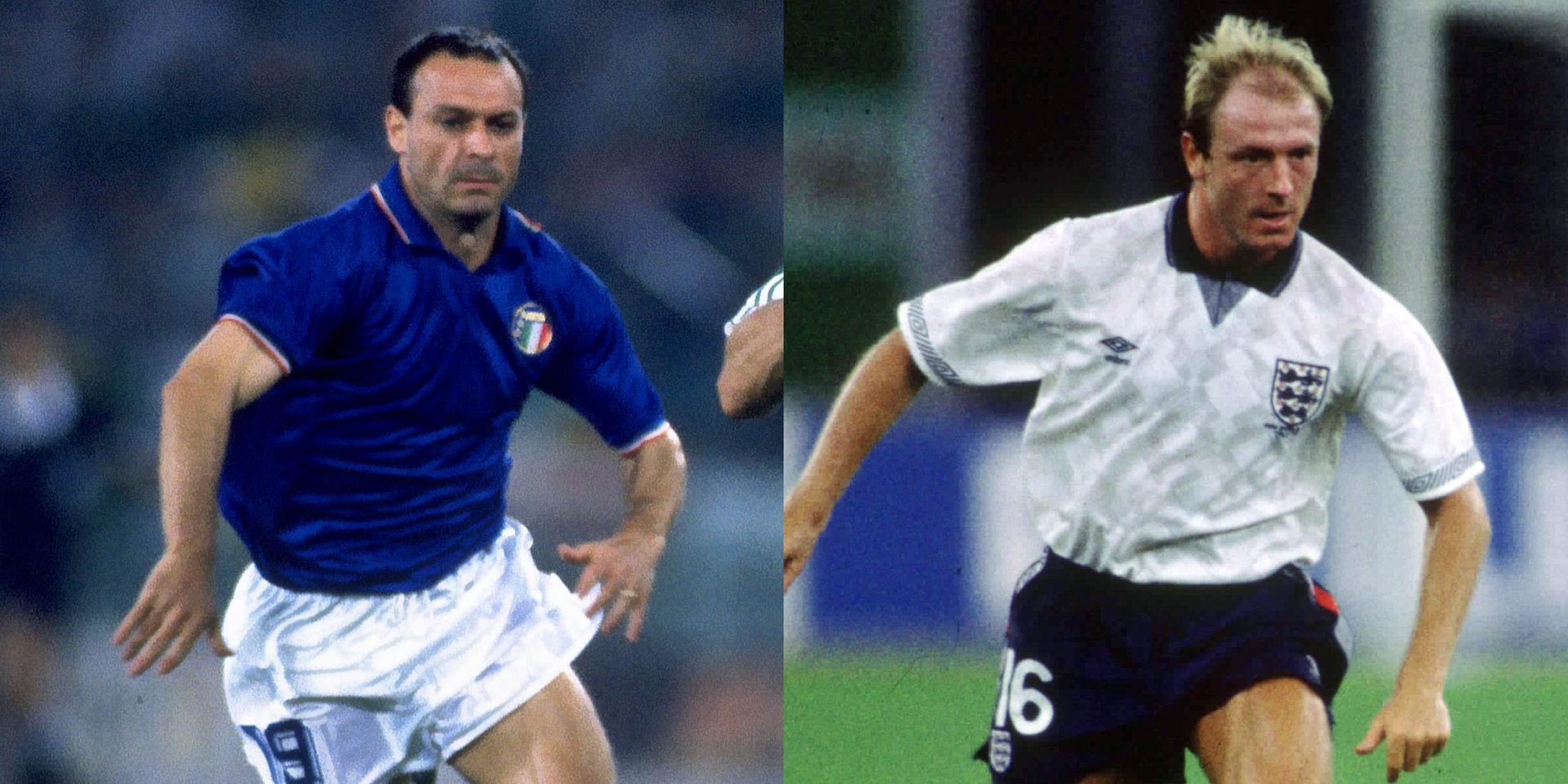 England vs Italy: Ranking the 9 best kit matchups since Italia '90