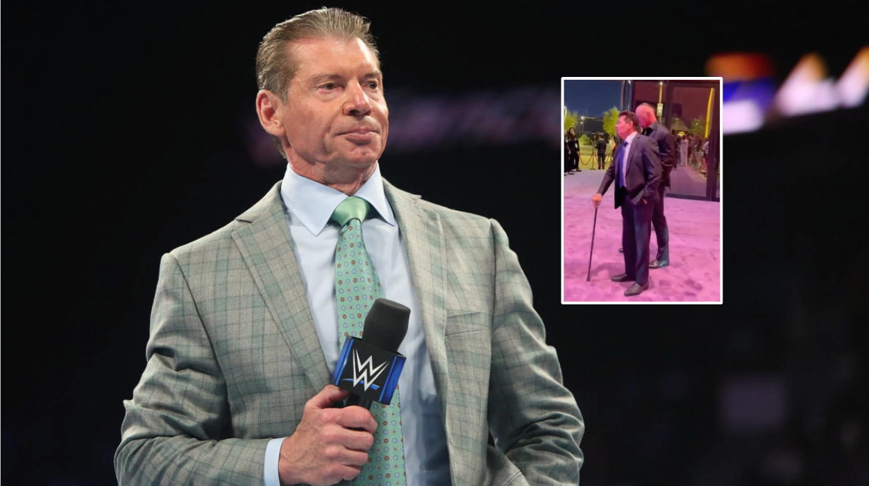 Vince McMahon spotted using walking stick after undergoing 'life-chanigng' surgery