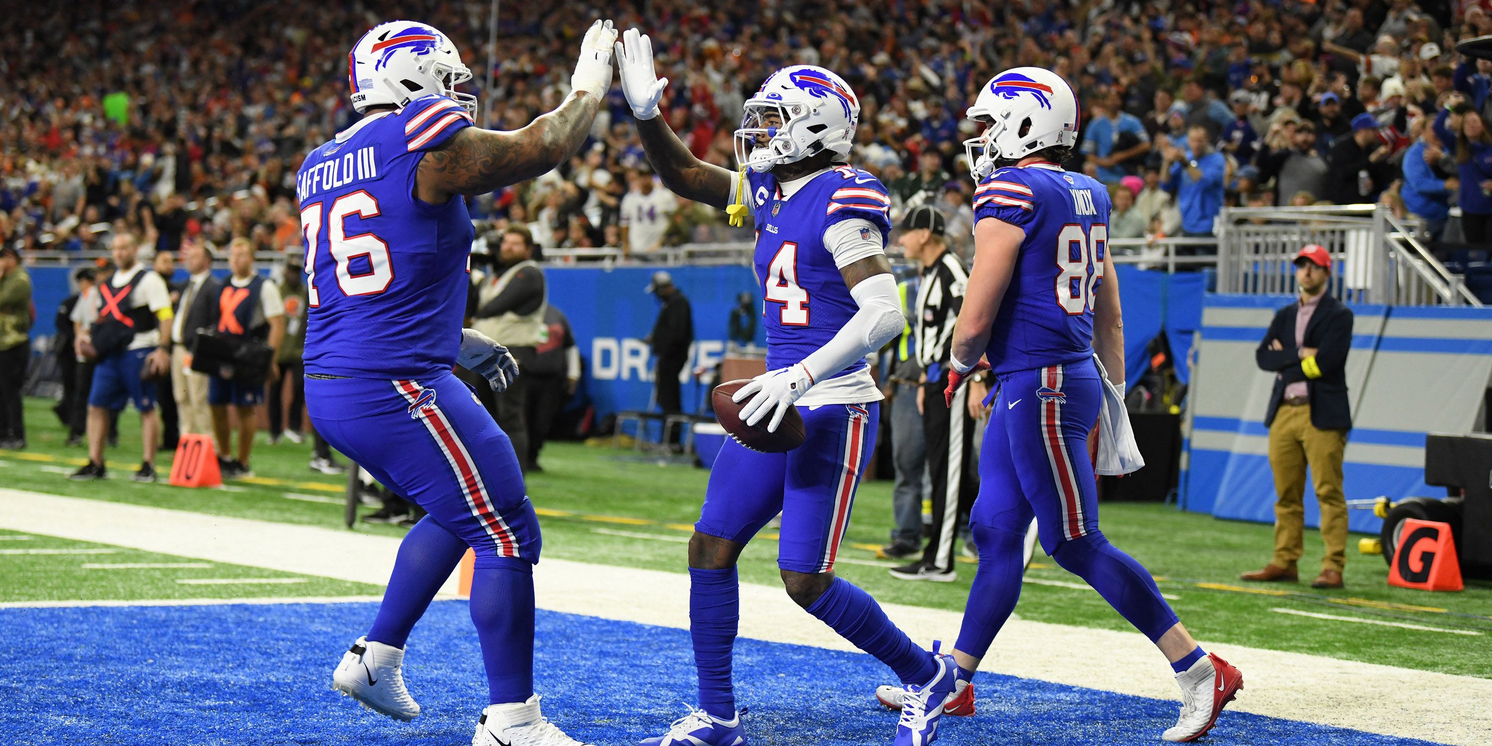 Stefon Diggs promises a special London TD celebration: Bills WR's 5 ...