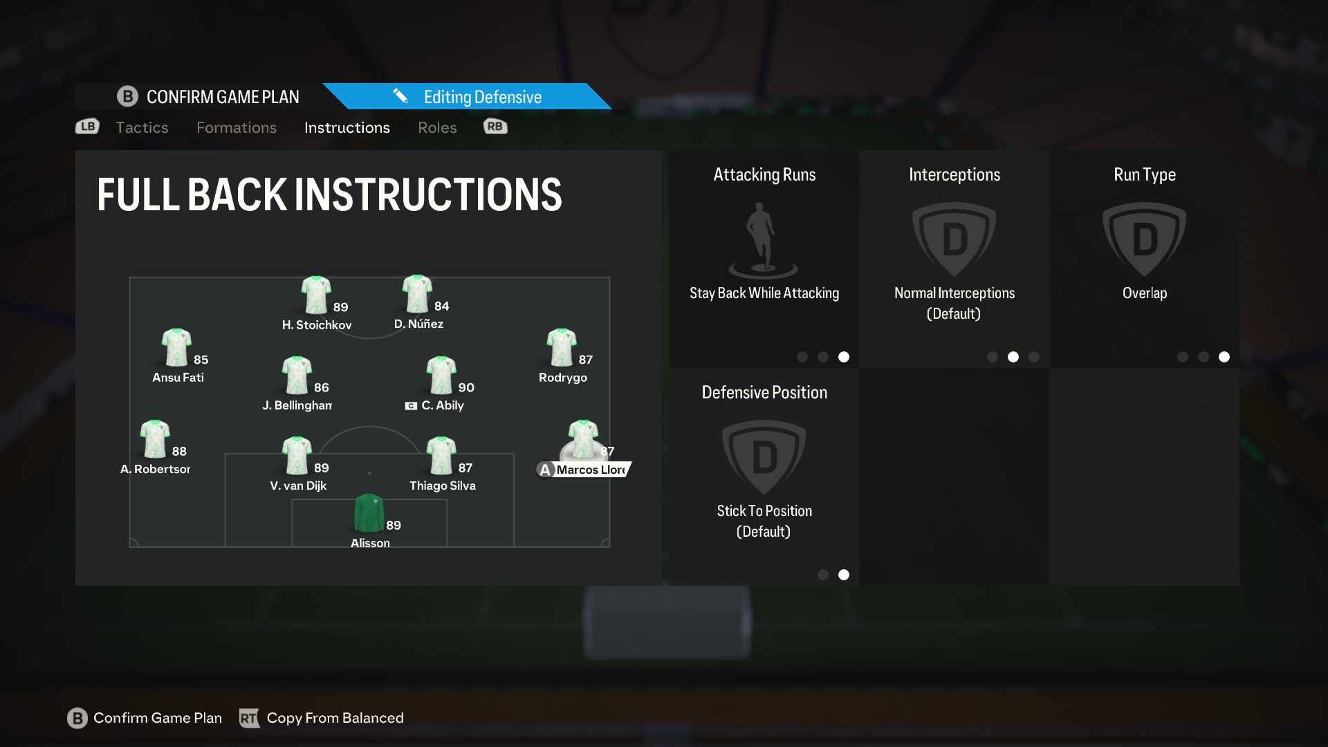 The best tactics for 4-4-2 formation on EA Sports FC 24