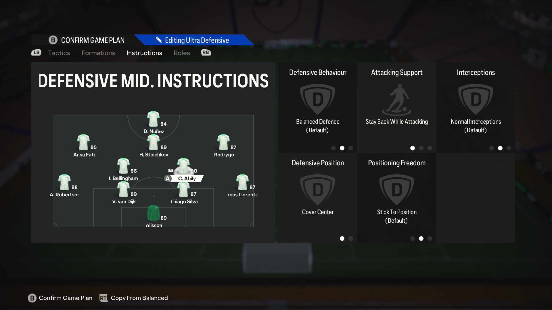 The best tactics for 4-2-3-1 formation on EA Sports FC 24