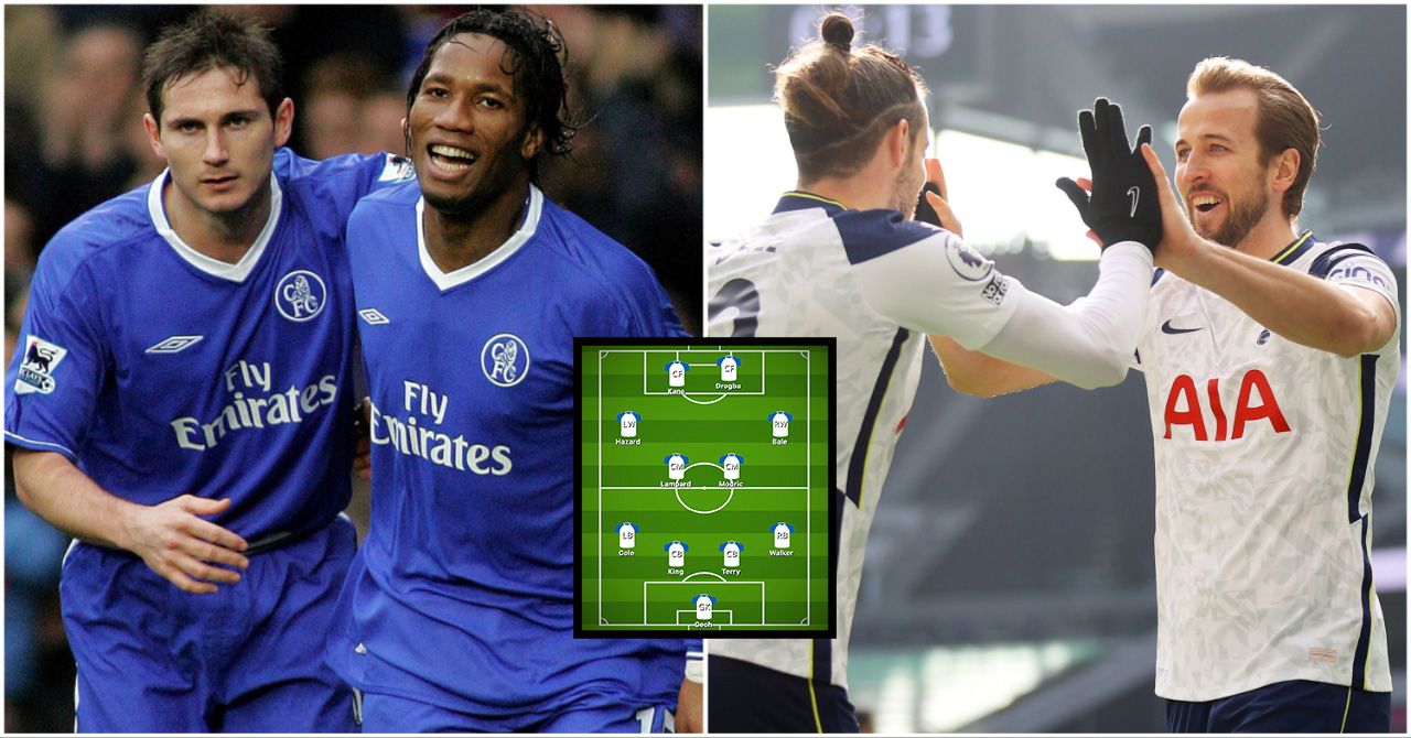 Chelsea and Tottenham all-time combined Premier League Team